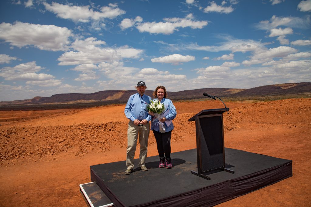 Official Opening of the Baby Hope mine at Hope Downs
