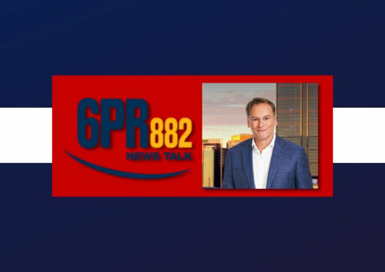 6PR | Liam Bartlett speaks to Julie-anne Sprague