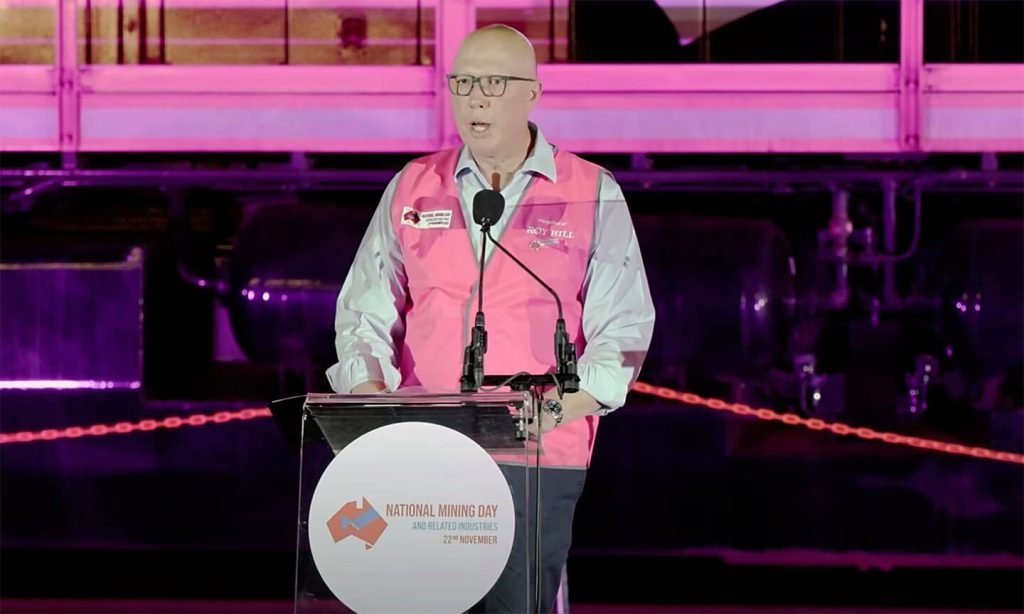 Peter Dutton was flown by a billionaire to Gina Rinehart’s Pilbara ...