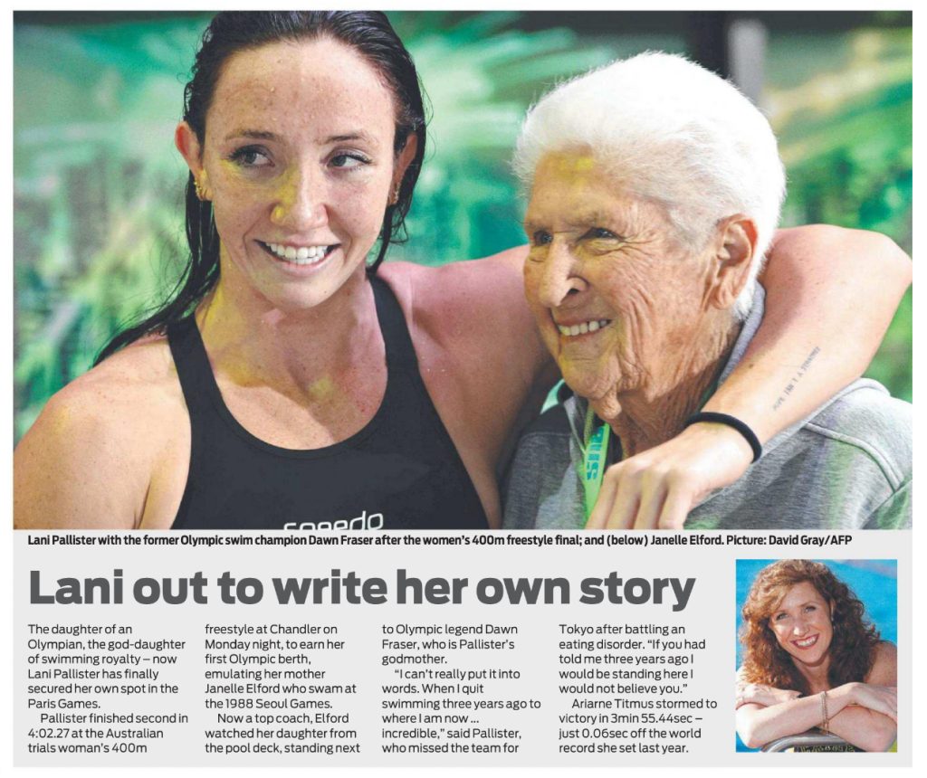 Lani out to write her own story